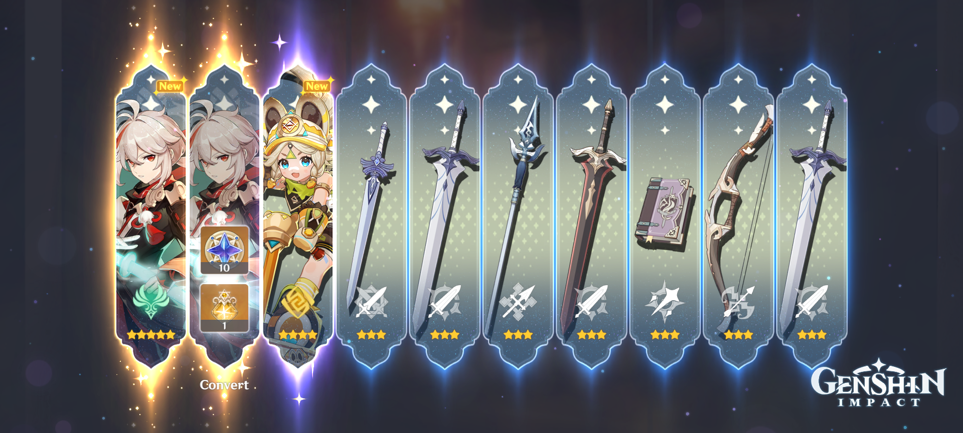 Omg my first double five star banner😭 Genshin Impact | HoYoLAB