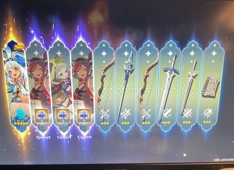 What i got in 40 pulls :3 Genshin Impact | HoYoLAB