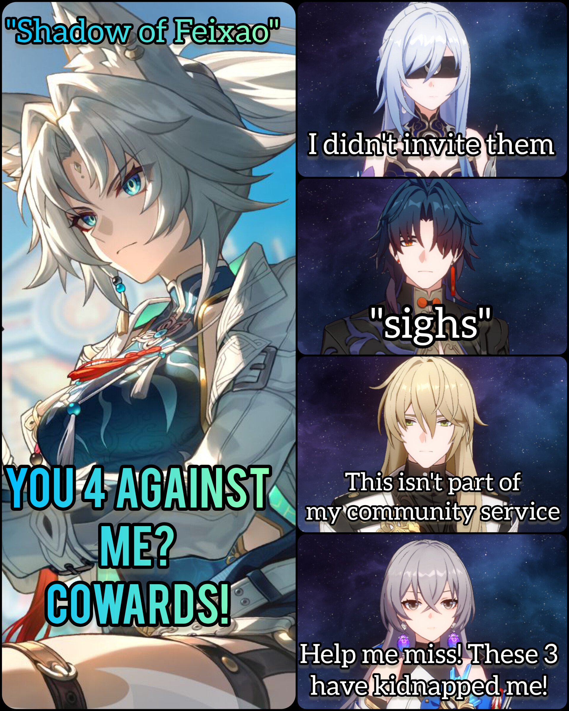 This team Vs Shadow of Feixao Boss Fight. How good are my chances ...