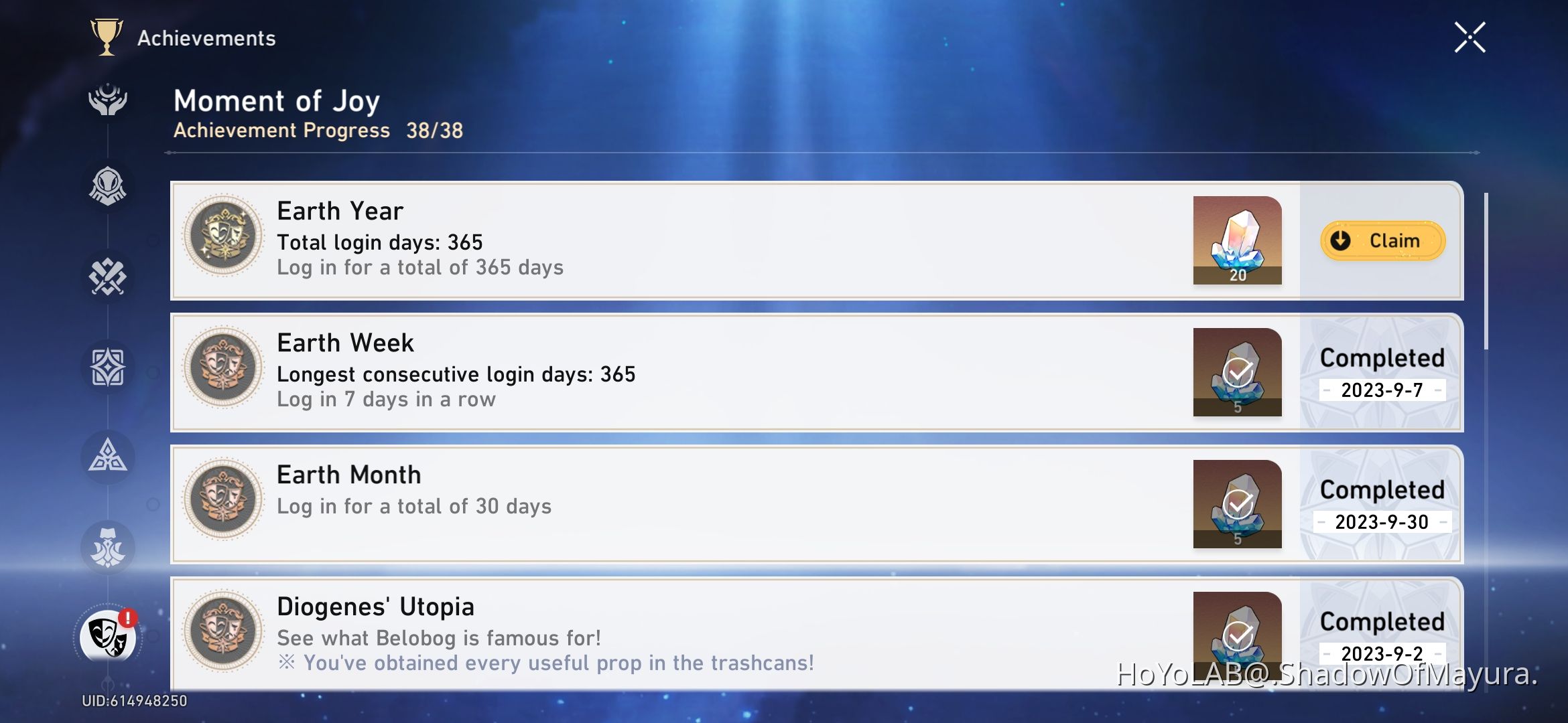 What is your longest consecutive login days for HSR? Honkai: Star Rail ...