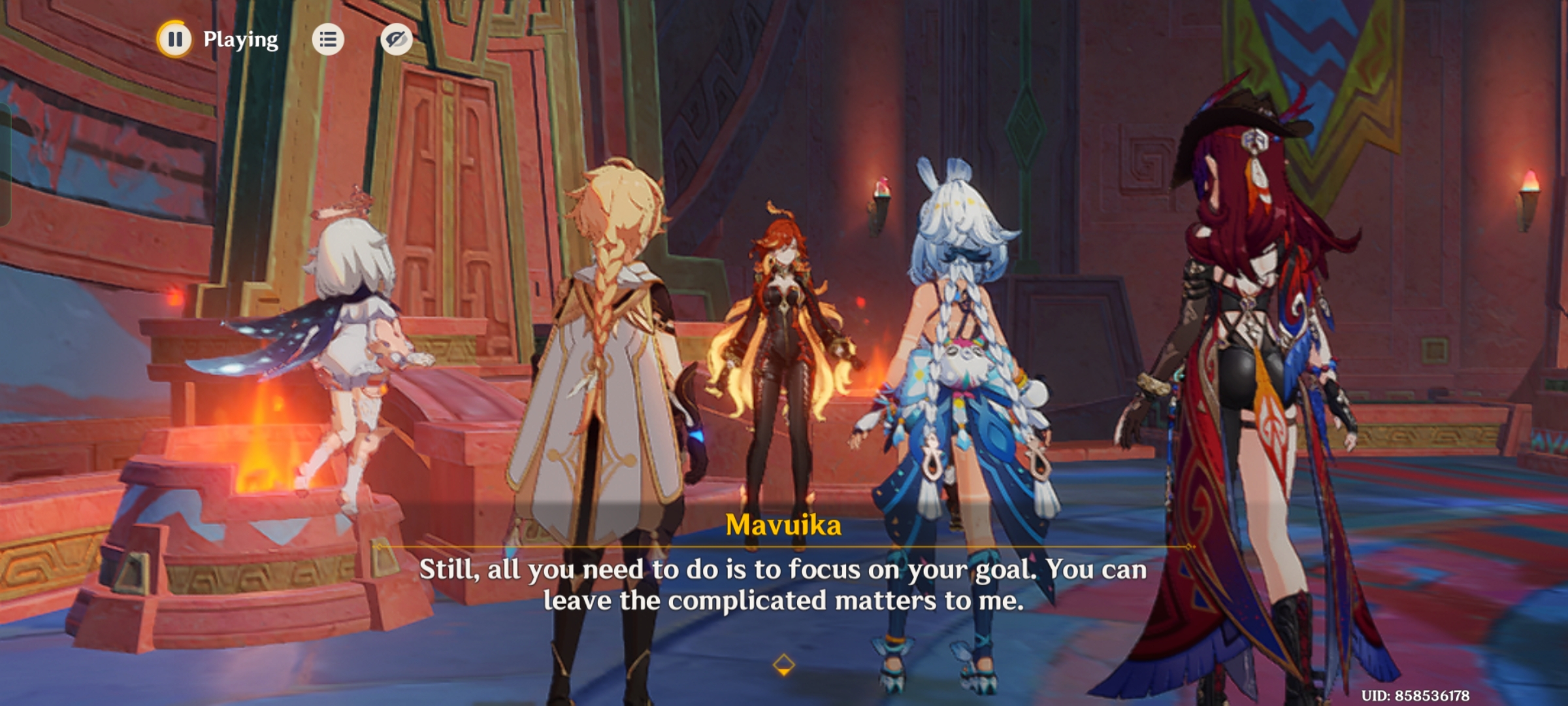 The pyro archon for a reason, starting to save for her from today, DAY ...