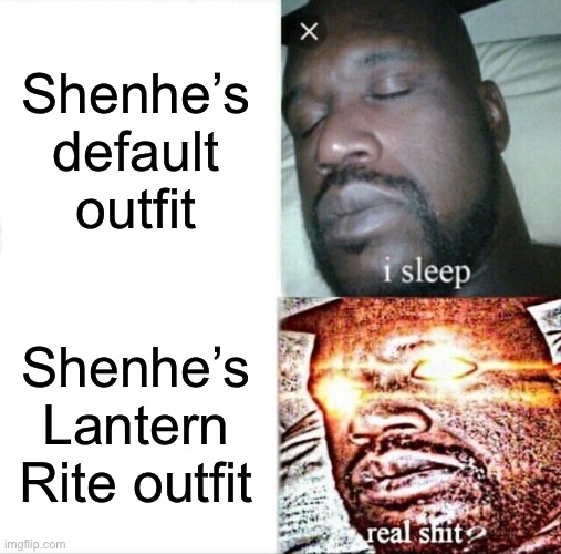 Shenhe meme Genshin Impact | HoYoLAB