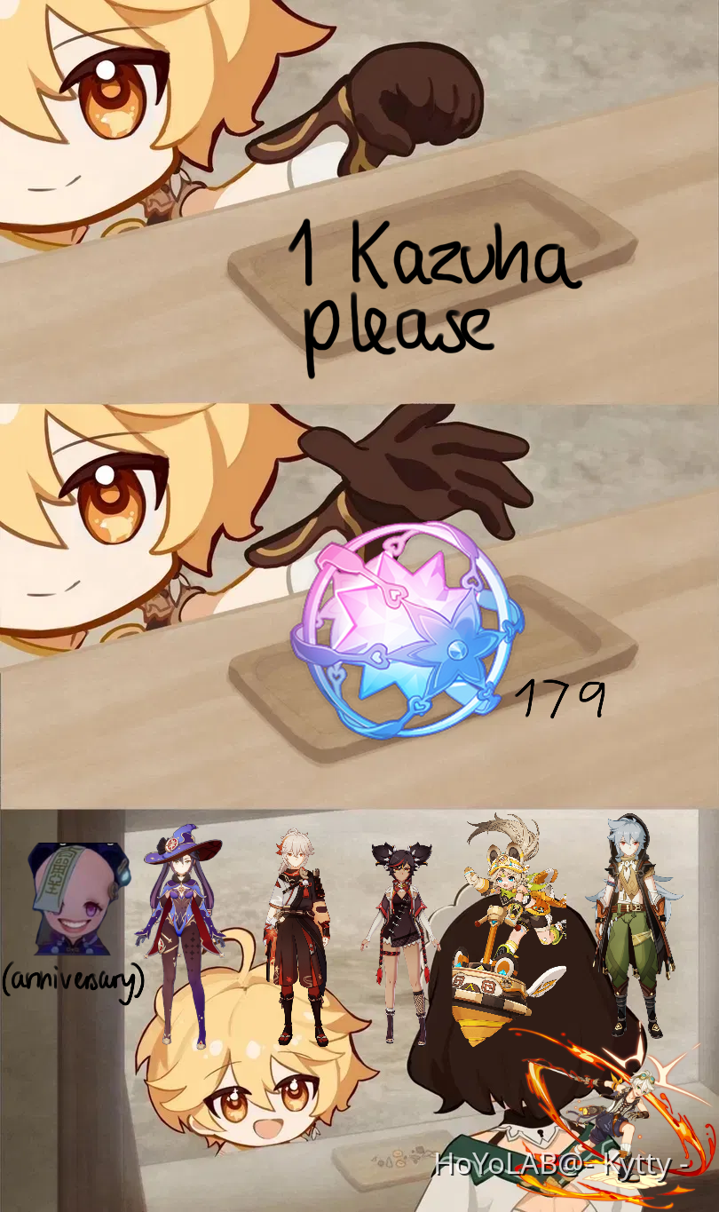 How my pulling for Kazuha went Genshin Impact | HoYoLAB