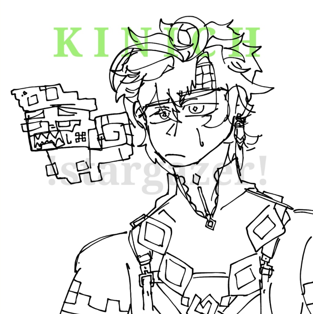KINICH DRAWING ♡ (by me) Genshin Impact | HoYoLAB