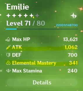 Is this very good? Emilie, Golden troupe, dragon bane spear. Genshin ...