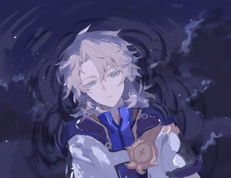 albedo fanart I found on pinterest💚 Genshin Impact | HoYoLAB