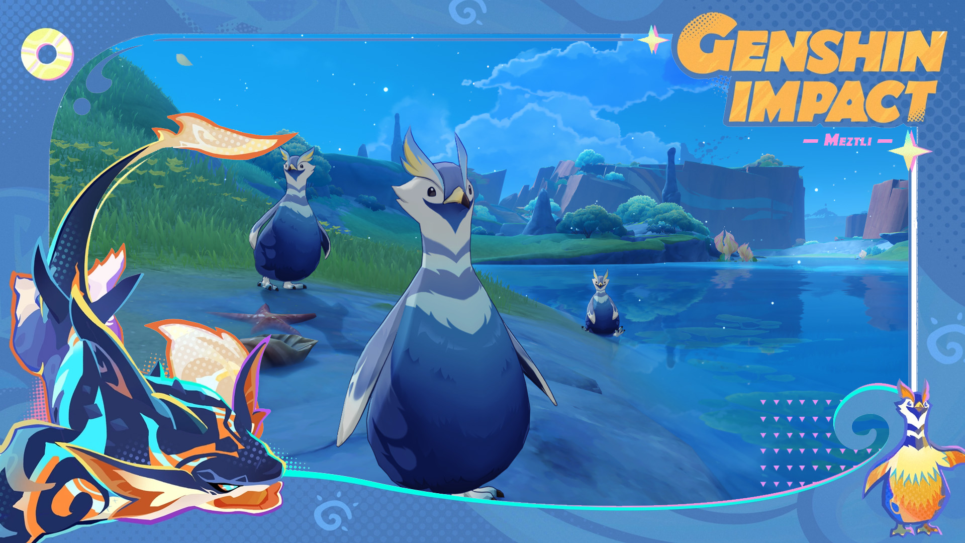 Natlan Odyssey - Creatures of the Springs Genshin Impact | HoYoLAB