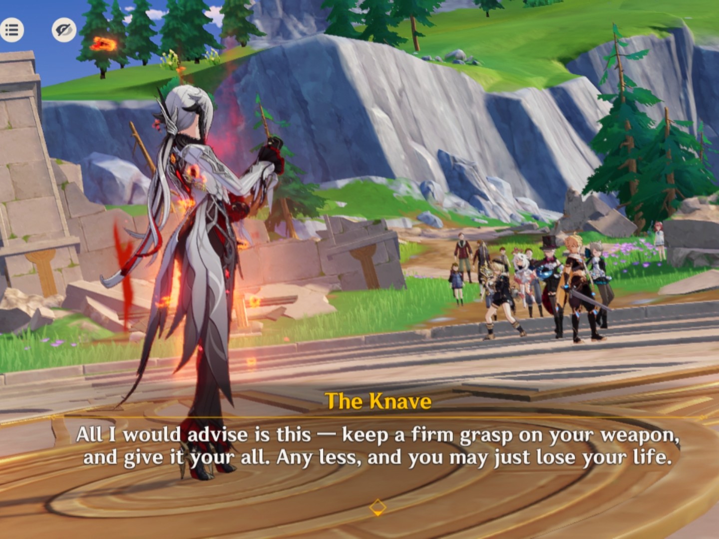 When Father Wanted to Test Traveller . Genshin Impact | HoYoLAB