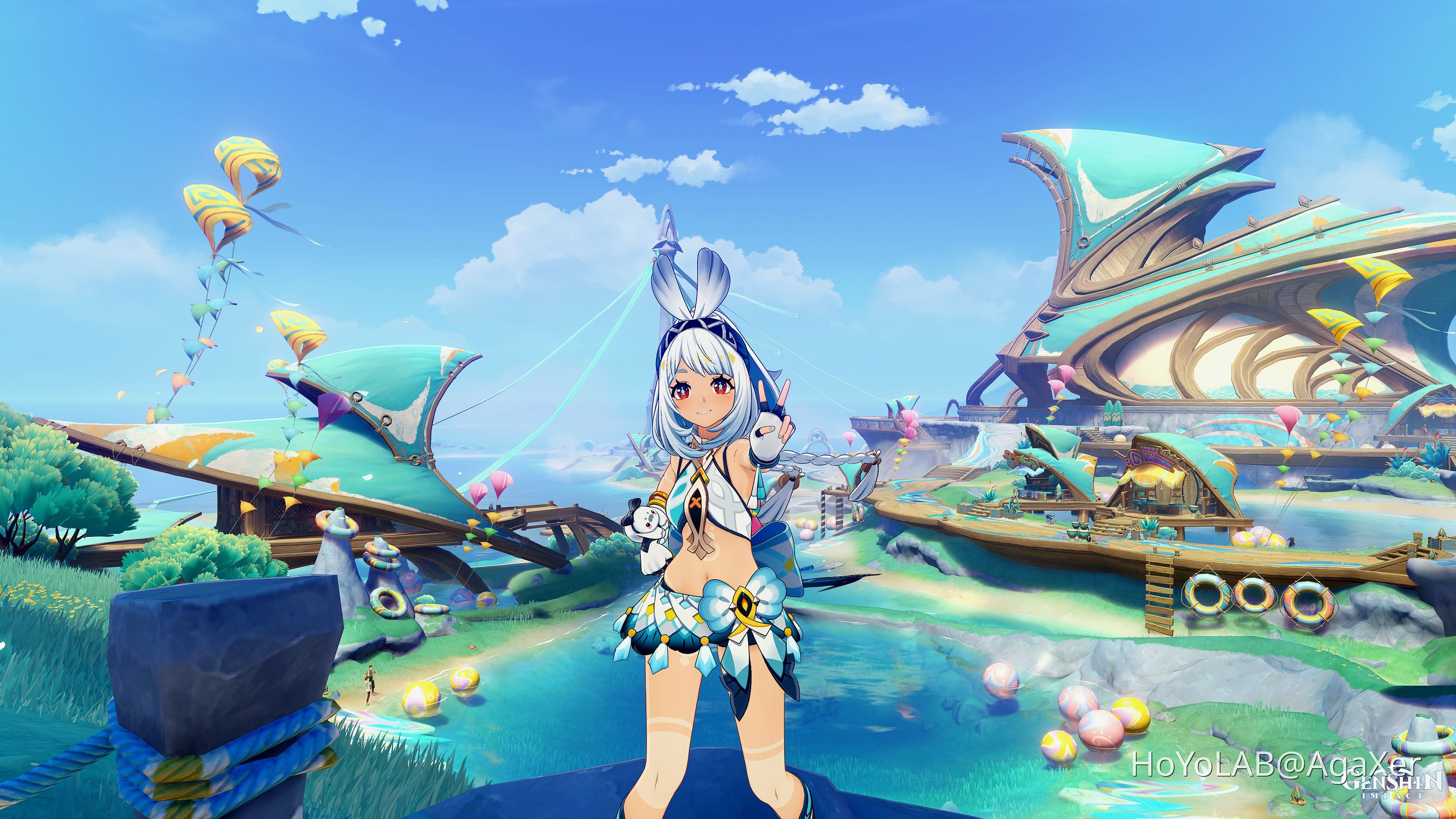 Splish-Splash Wavechaser Mualani ️🐋 Genshin Impact | HoYoLAB