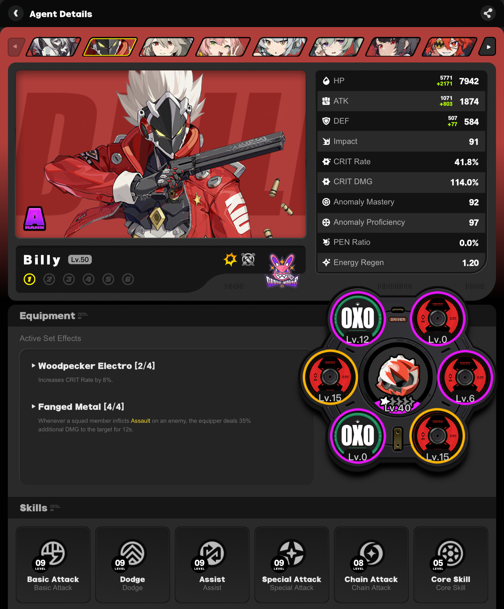 I love my boi :) (Billy upgrade) Zenless Zone Zero | HoYoLAB