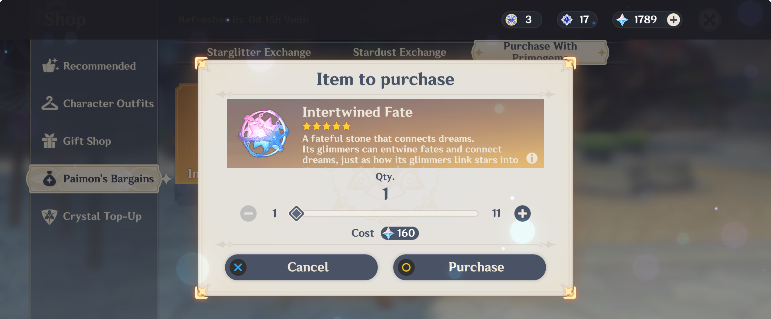 Day one of saving for Captaino Genshin Impact | HoYoLAB