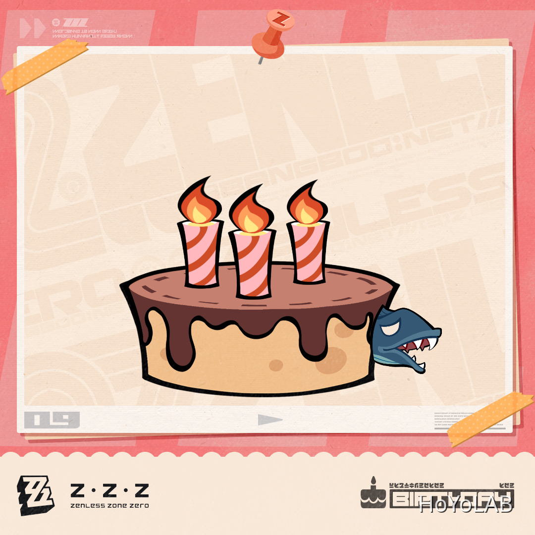 September Birthday Cake Zenless Zone Zero | HoYoLAB