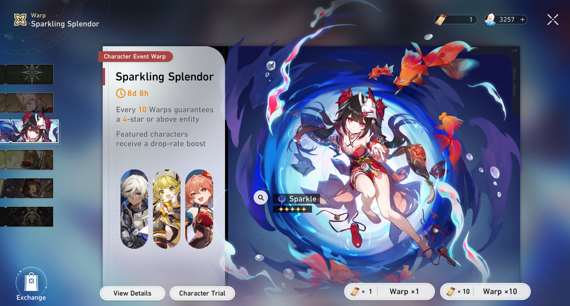 Day (idk) for saving for (either kafka, robin, or black swan) Honkai ...