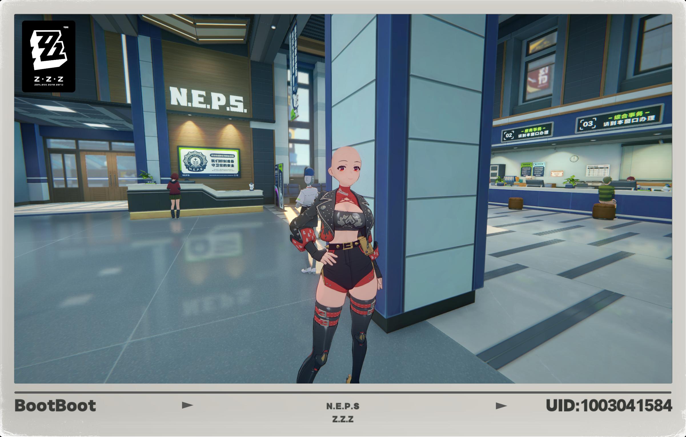 Bugged char models in the police place lol Zenless Zone Zero | HoYoLAB