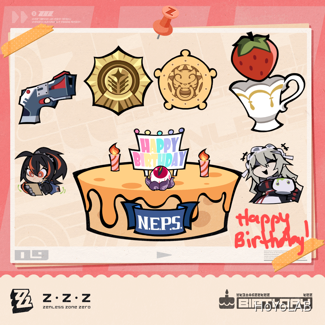 September Birthday Cake Zenless Zone Zero | HoYoLAB