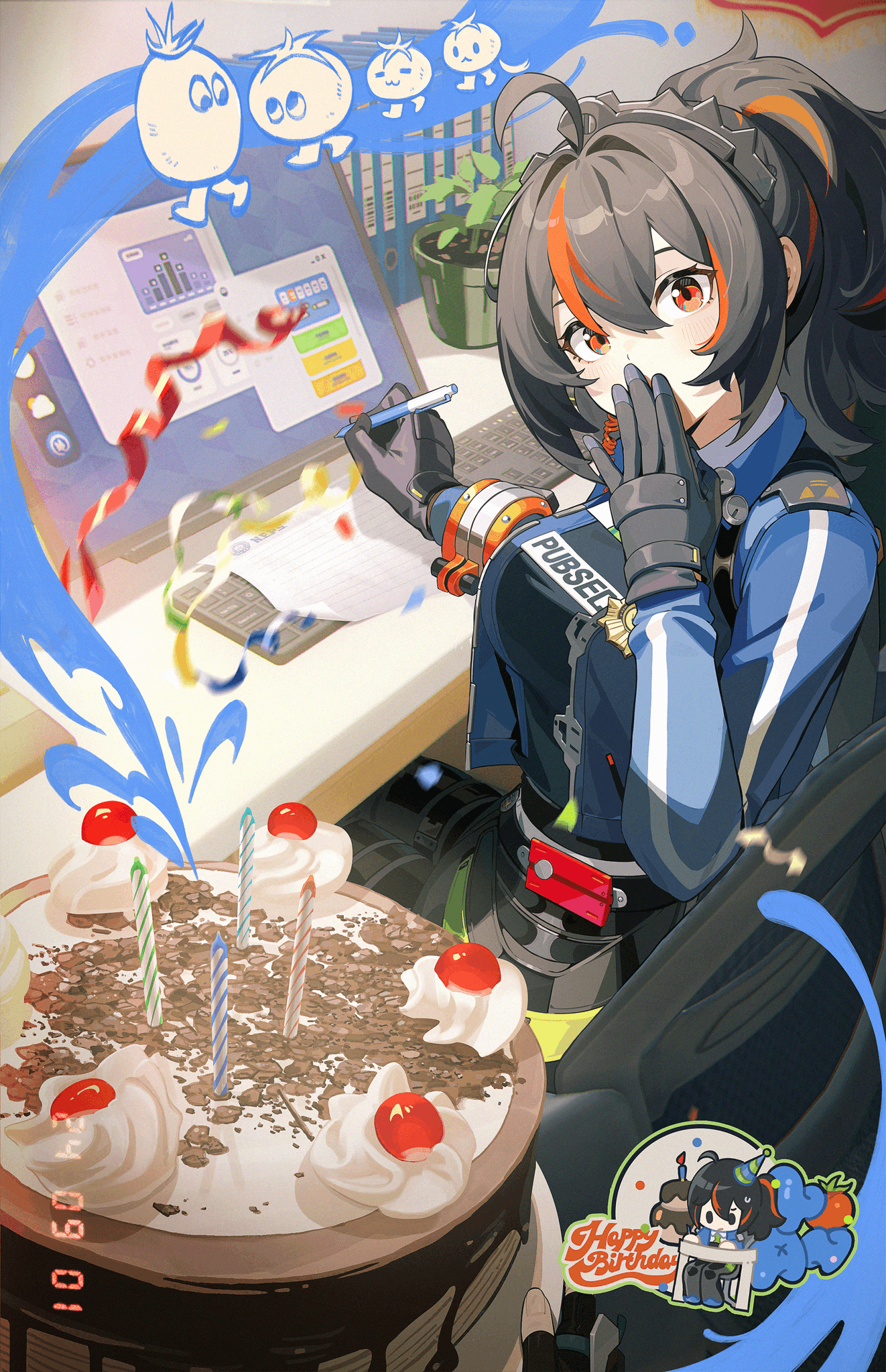 HAPPY BDAY ZHU YUAN Zenless Zone Zero | HoYoLAB