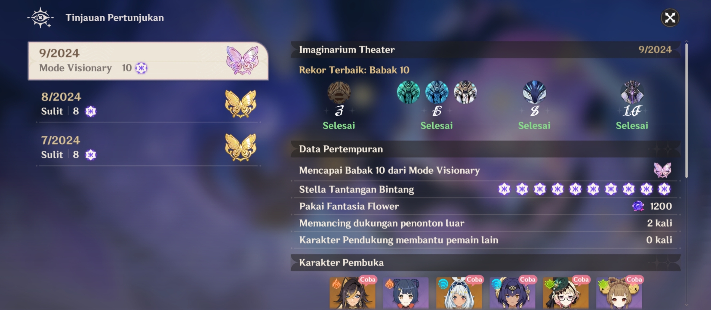 Semangat mendapatkan Stella 10/10 Genshin Impact | HoYoLAB