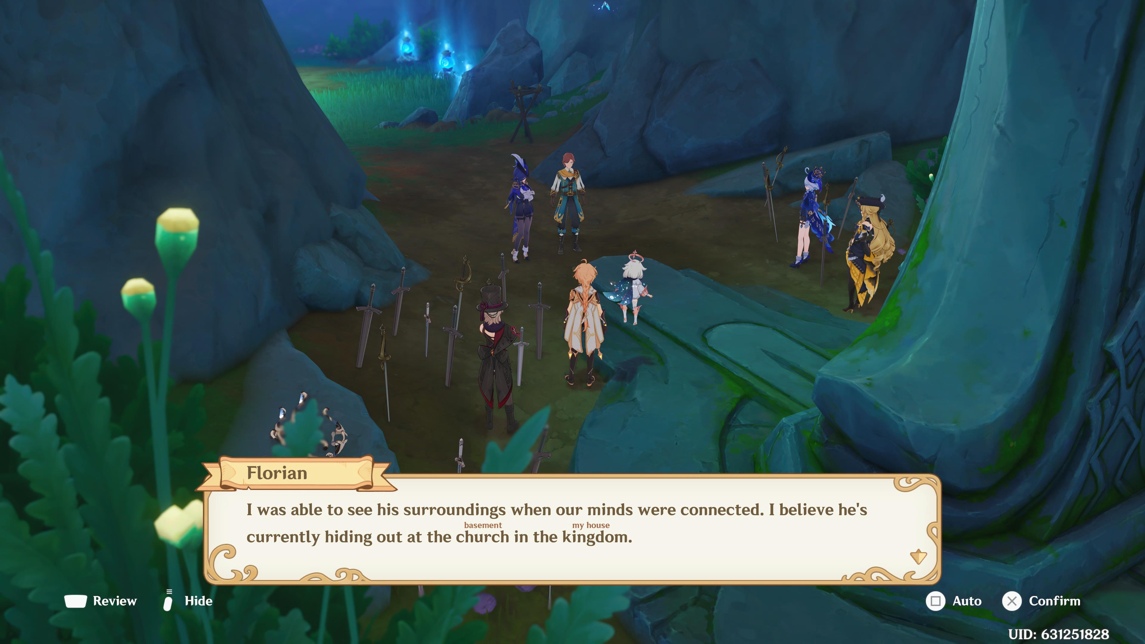 A few funny moments from Chlorinde's story quest (Spoiler alert ...