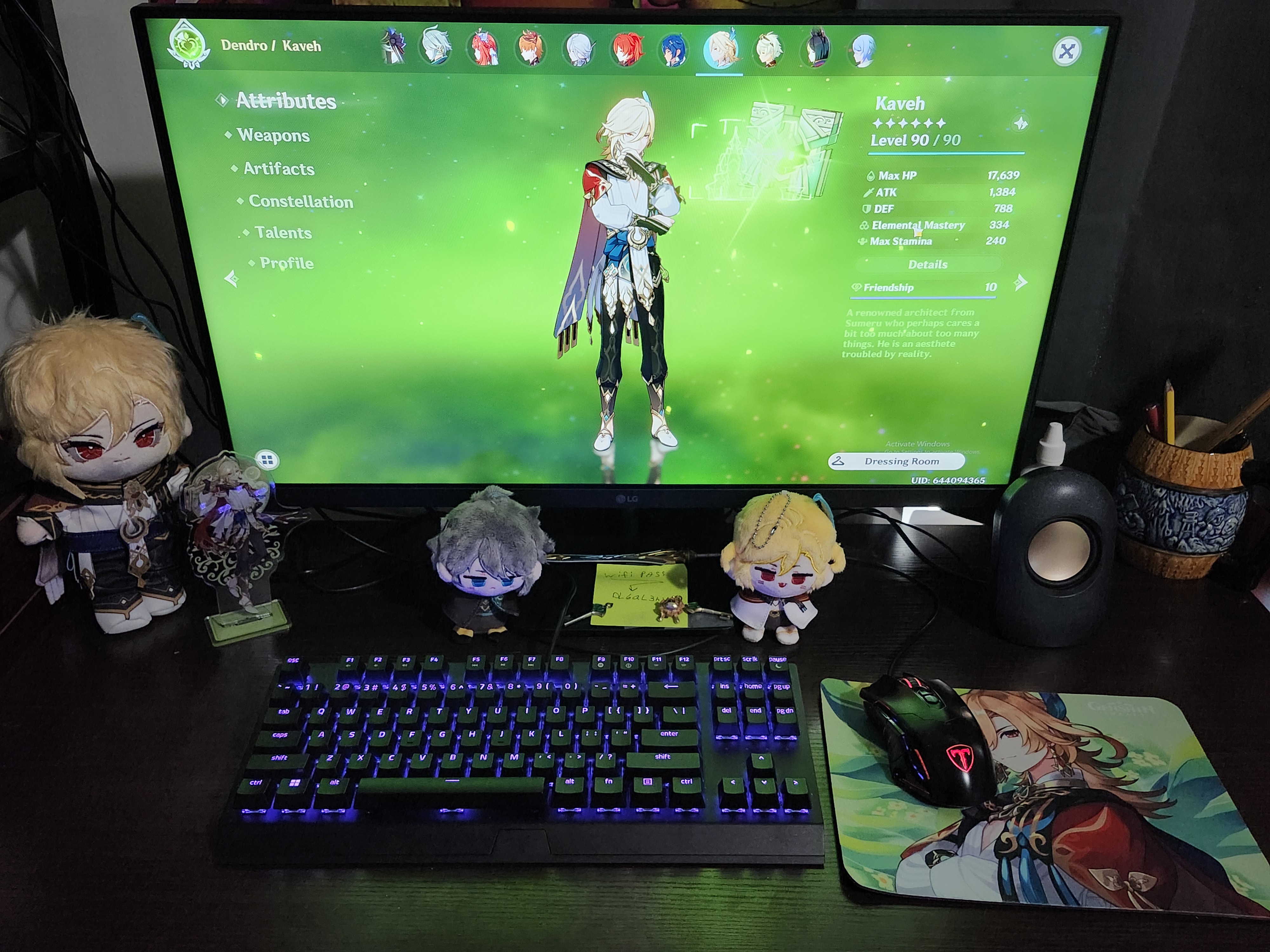 my awesome gaming setup Genshin Impact | HoYoLAB