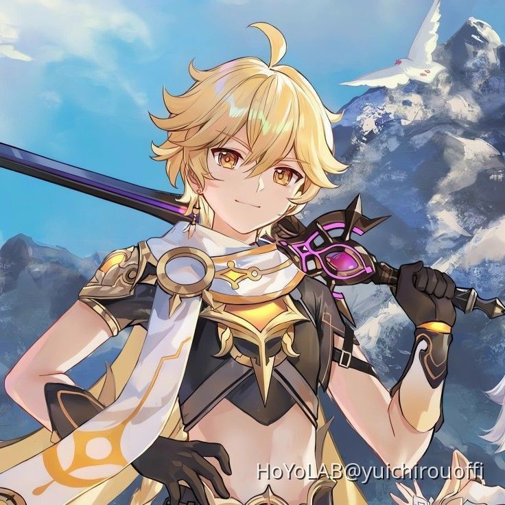 Aether Fanart 💛 Genshin Impact | HoYoLAB