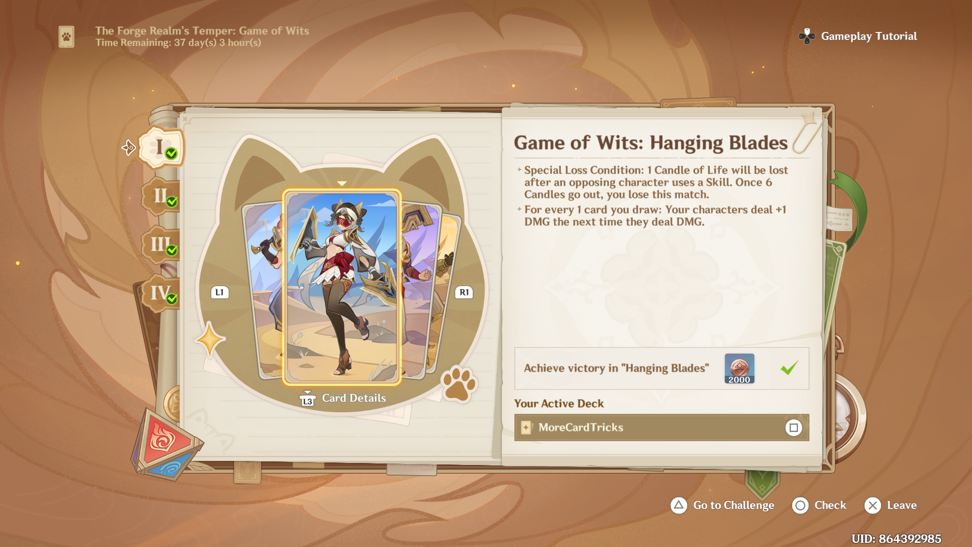 [V5.0] Genius Invokation TCG - The Forge Realm's Temper: Game of Wits ...