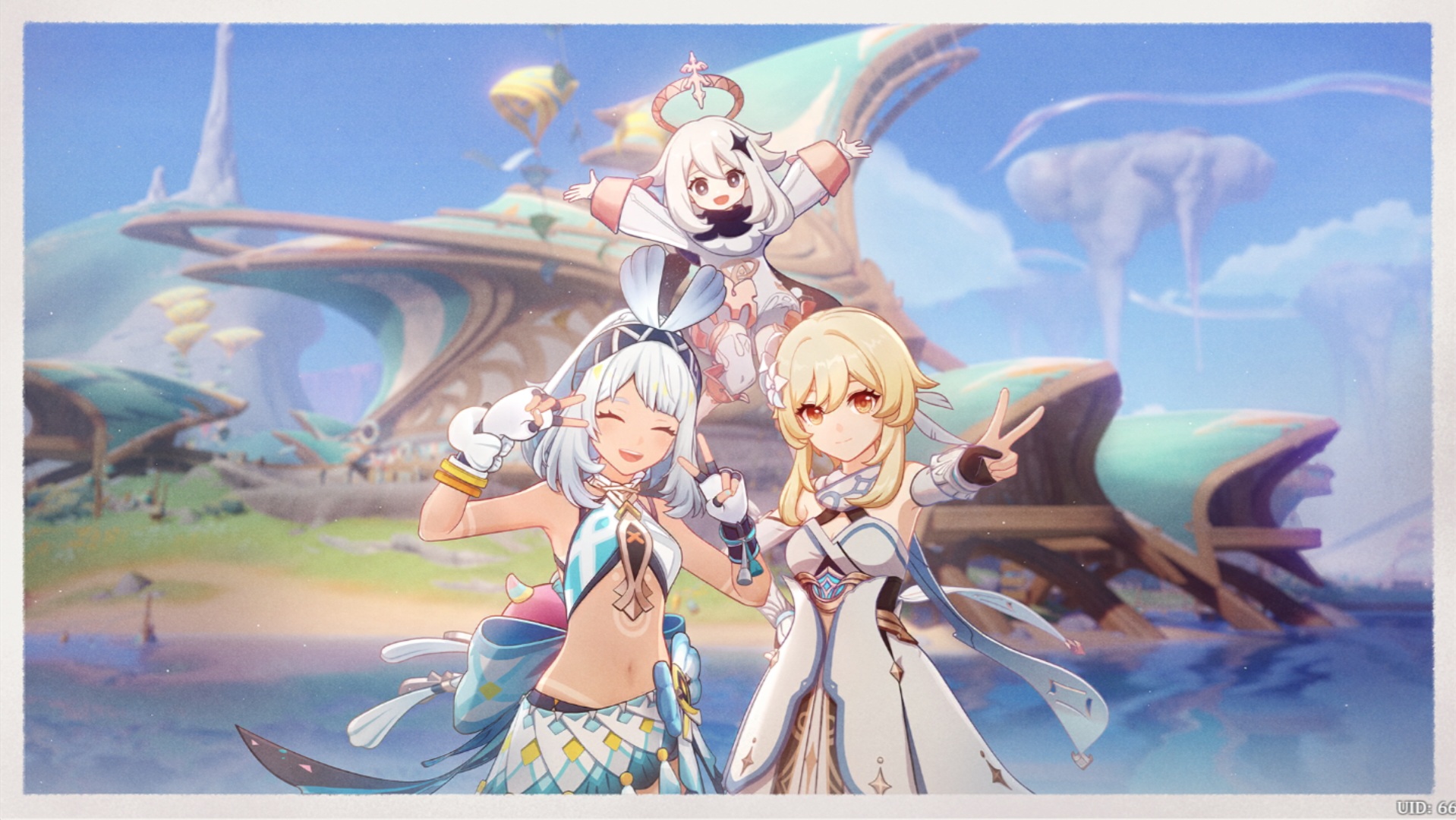 The Blossoming Friendship of Mualani and Lumine🏄‍♀️🏄‍♀️ Genshin Impact ...