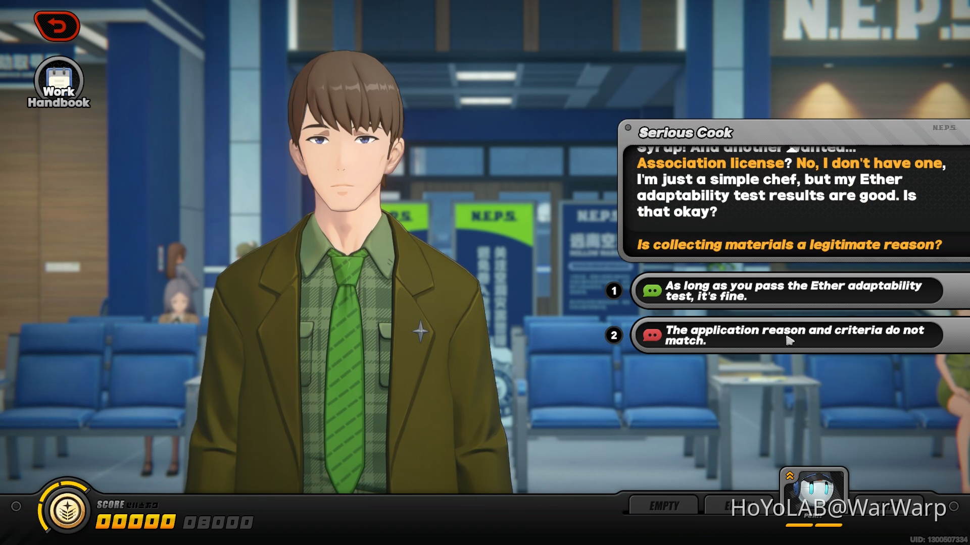 "Daily Life of a Pubsec Officer" Answers [Day 3] Zenless Zone Zero ...