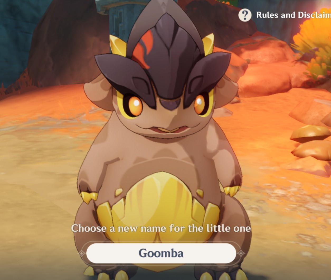 Meet Goomba, cool name right? Genshin Impact | HoYoLAB