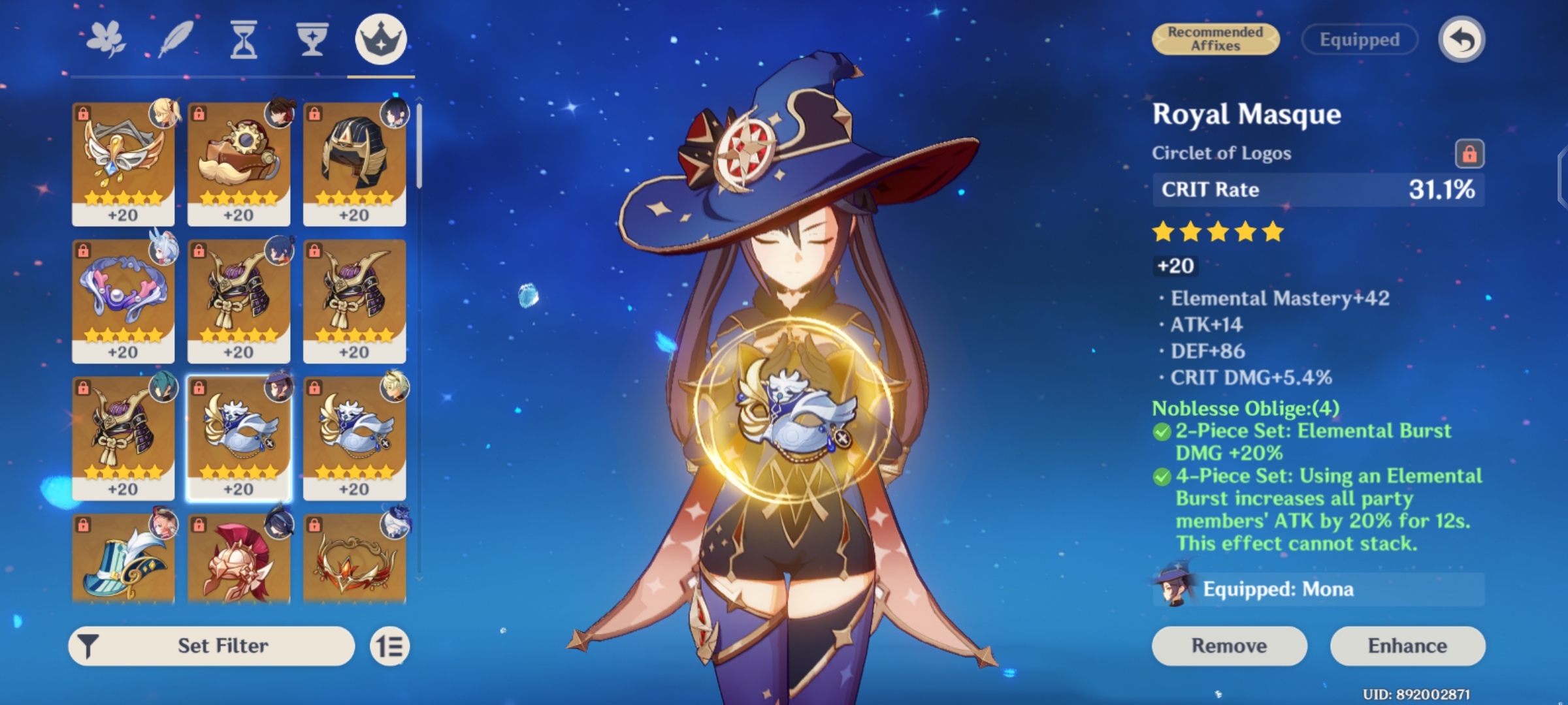 2 Copium Artifact Today. I can't Genshin Impact | HoYoLAB