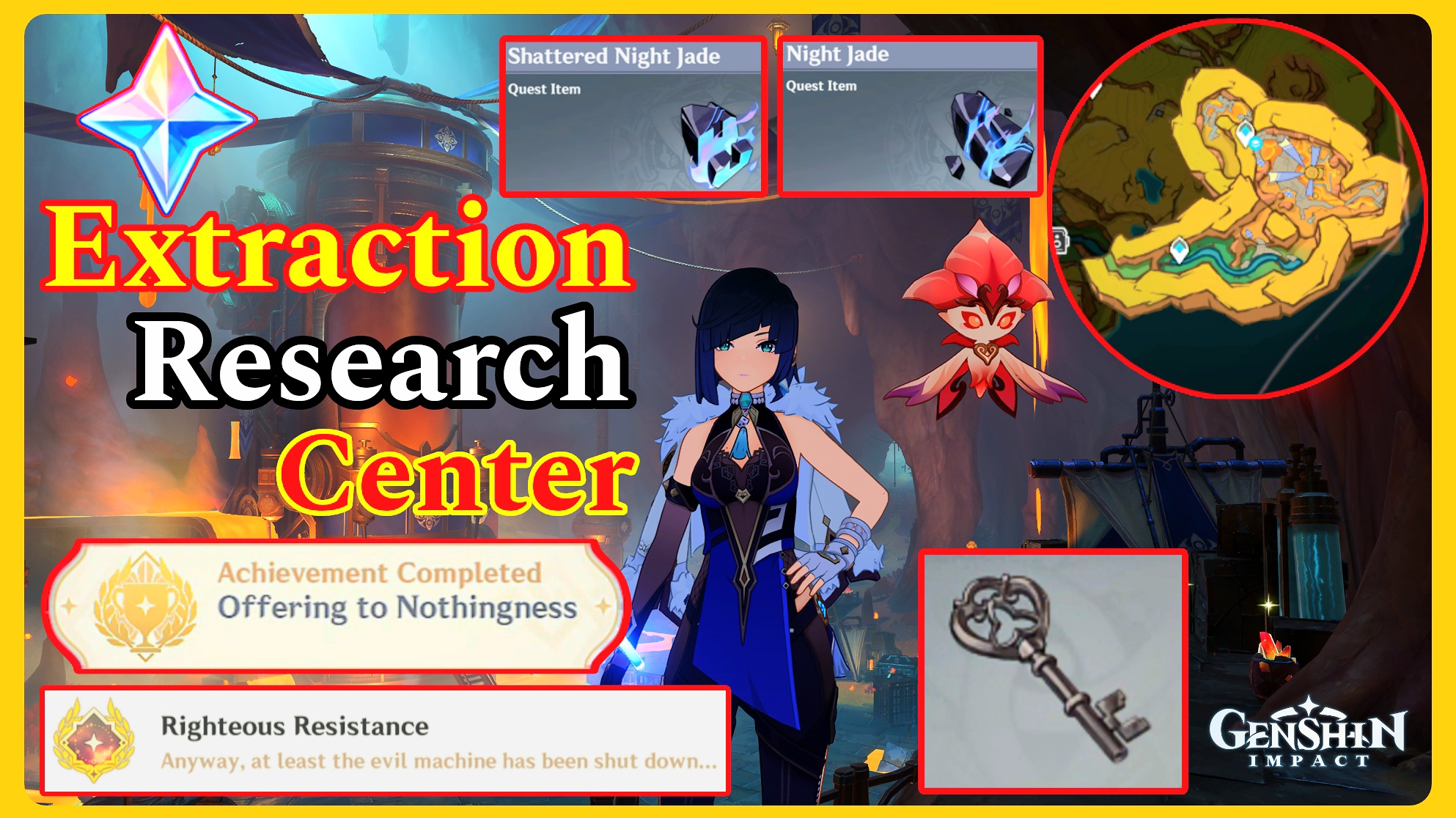 How to reach Extraction Research Center + Hidden Teleport Waypoint ...