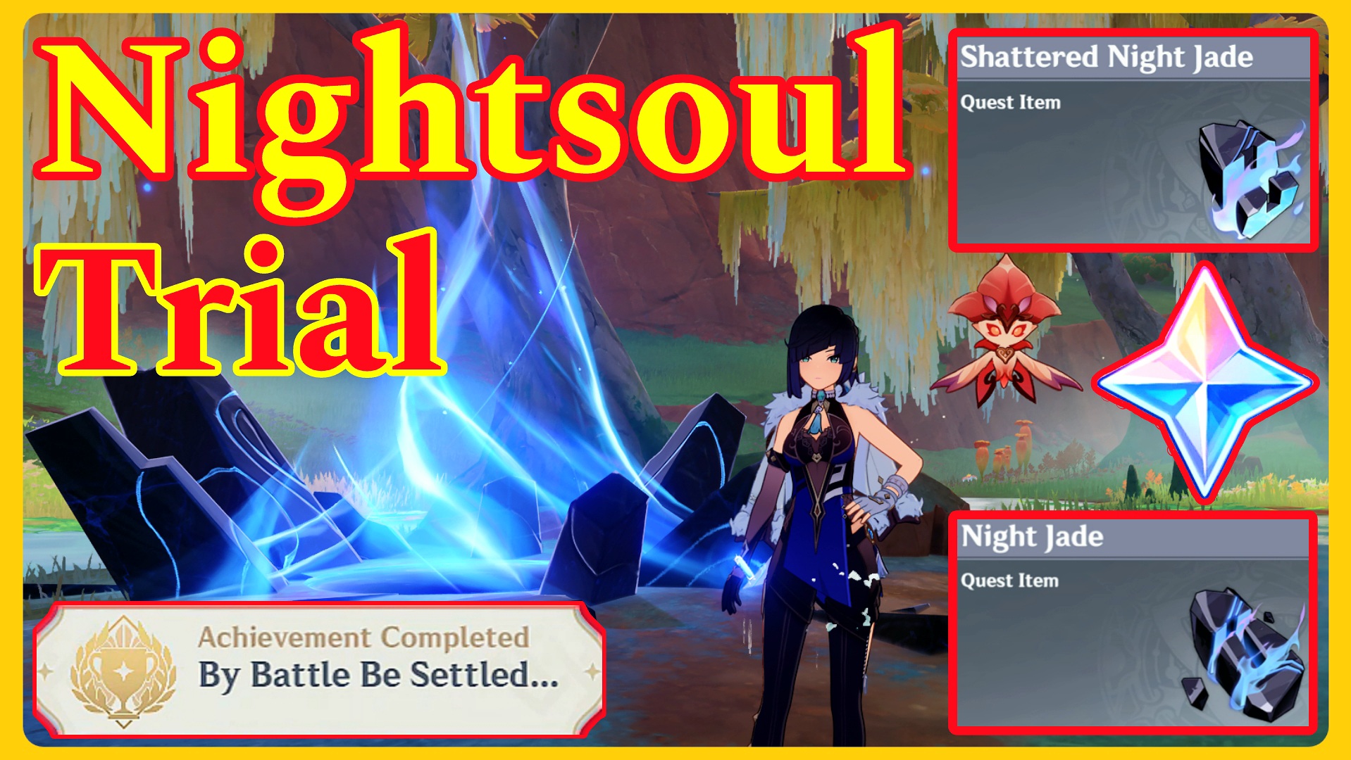 Nightsoul Trial + 5 Chests | How to Get & Use Night Jade | Hidden World ...