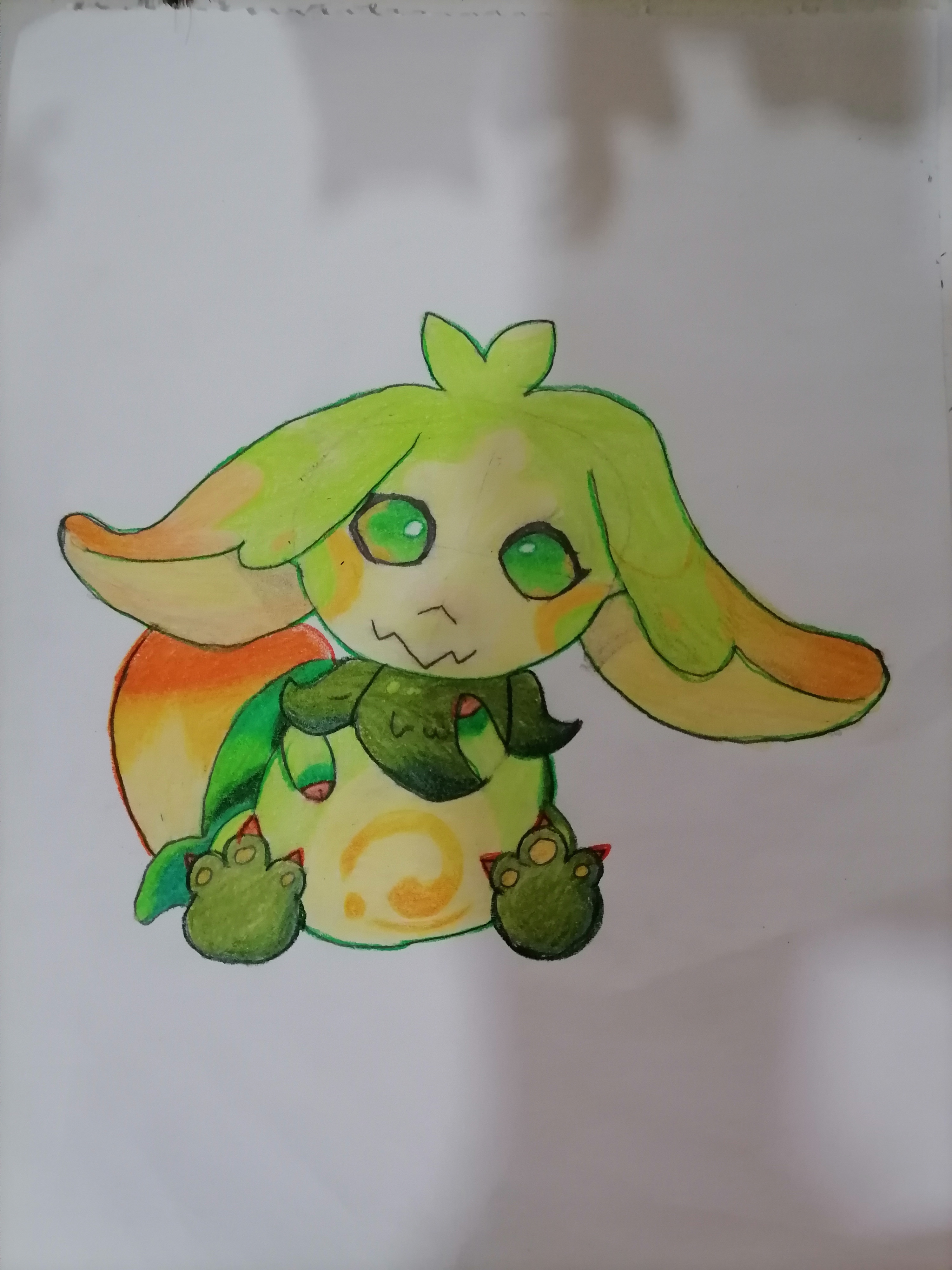 Yumkasaurs Baby art💚🍀 Genshin Impact | HoYoLAB