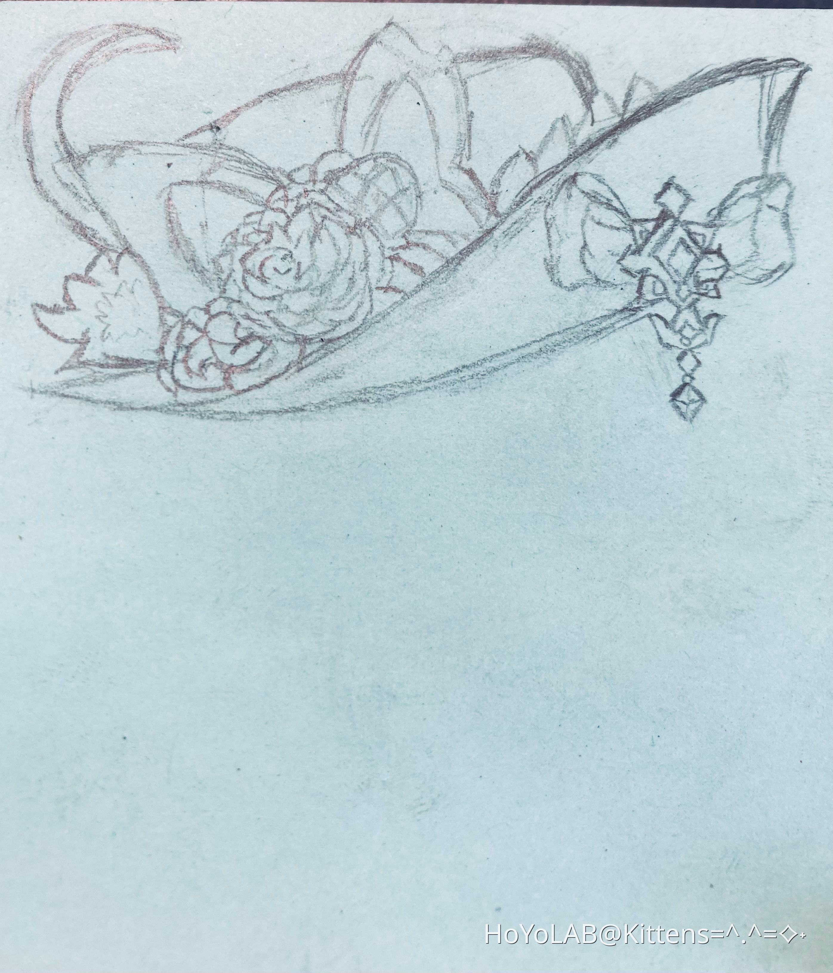 I drew Navia’s hat Genshin Impact | HoYoLAB