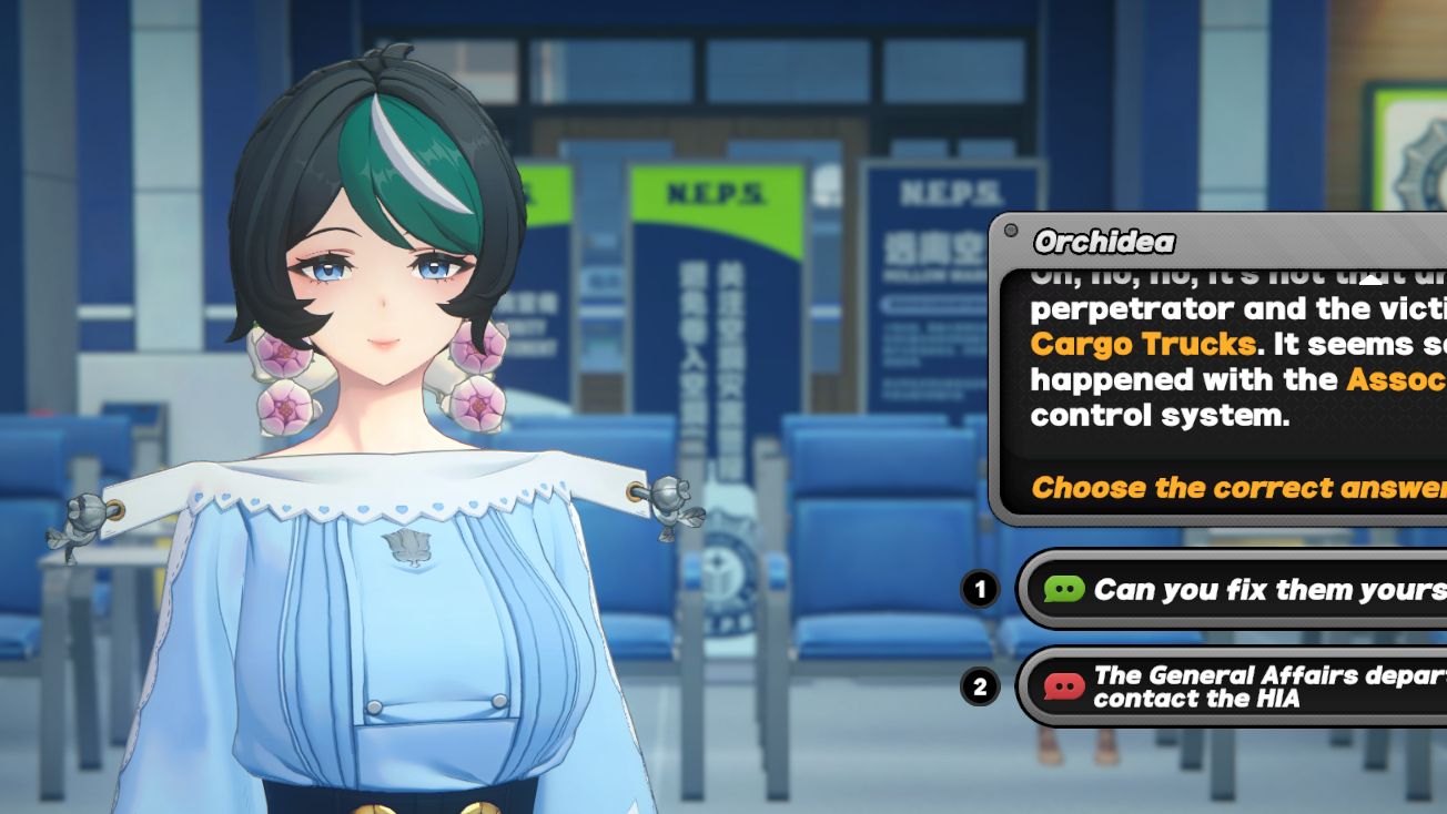 Is she a future new character or a new npc?? She's so pretty. Zenless ...