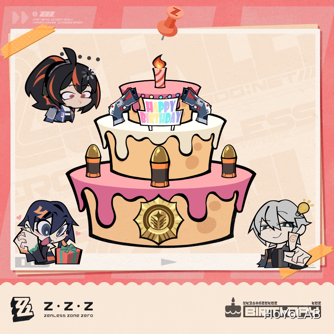 SEPTEMBER BDAY CAKE~ Zenless Zone Zero | HoYoLAB