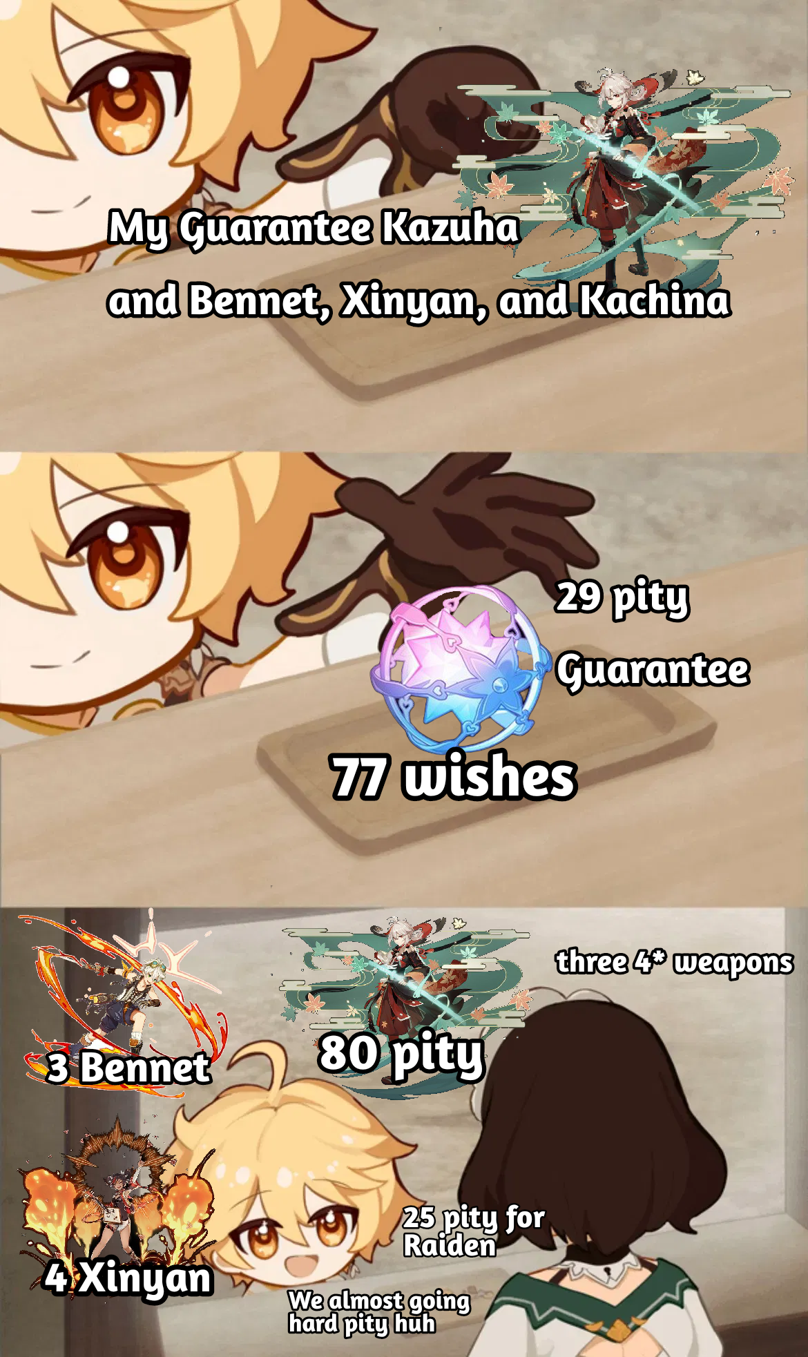 Anxious-free Kazuha pull 😌 Genshin Impact | HoYoLAB