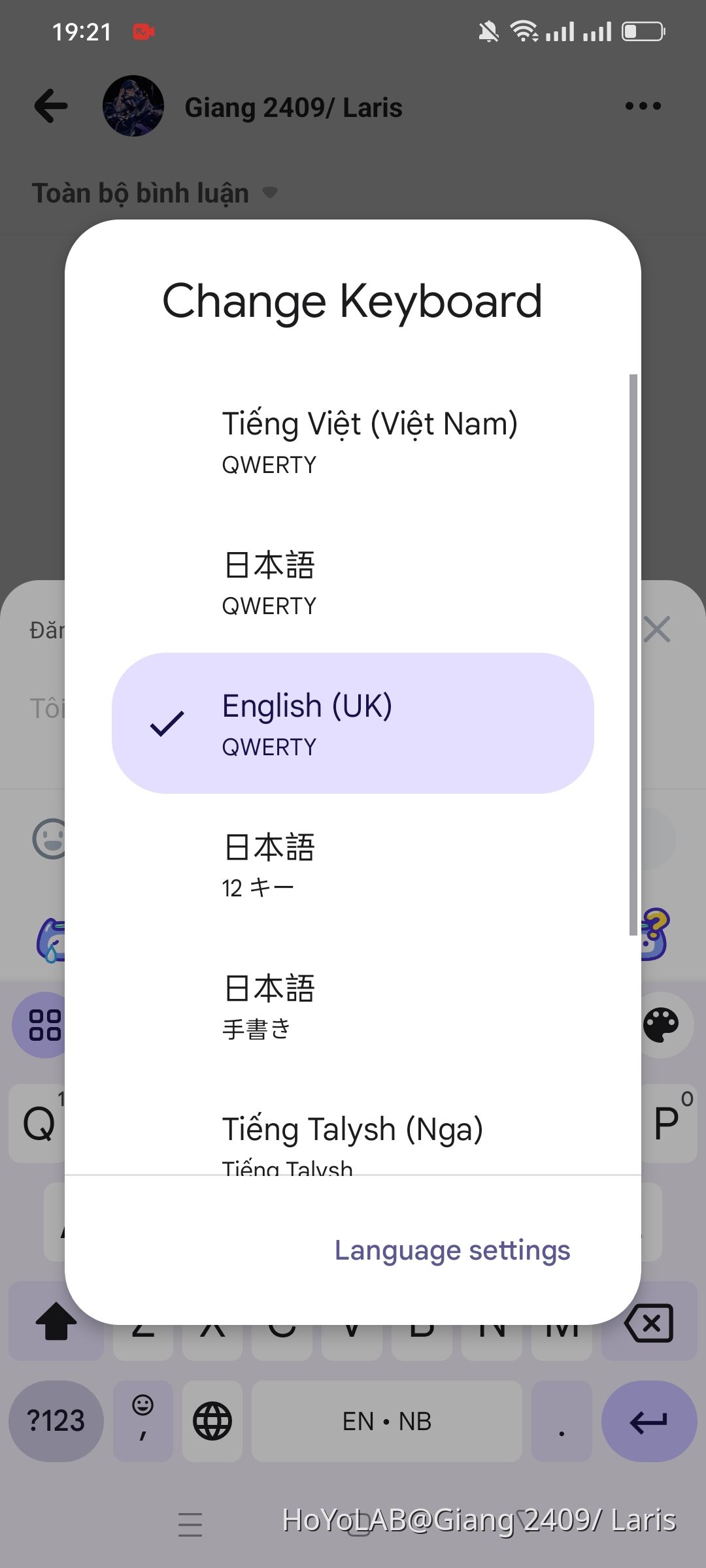 guys, SHOW ALL OF YOUR KEYBOARD LANGUAGES | HoYoLAB