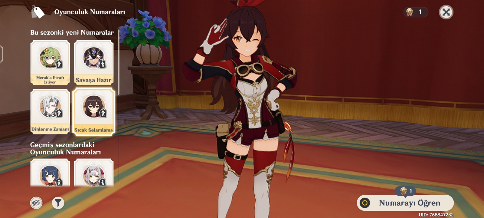 amberin yeni pozu Genshin Impact | HoYoLAB