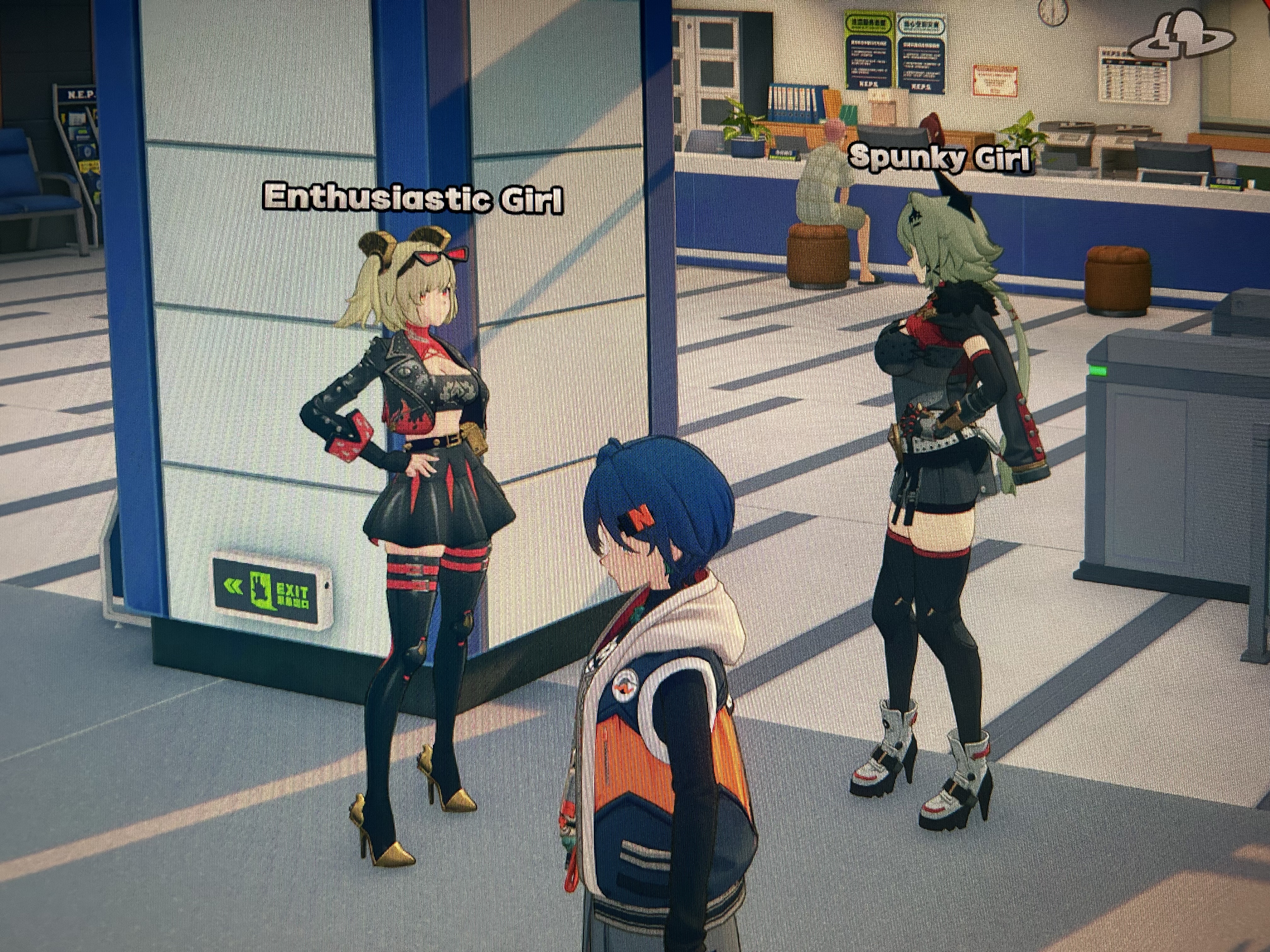 Burnice and Ceaser in game :D Zenless Zone Zero | HoYoLAB