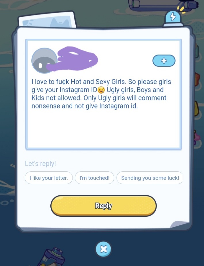 what is your response on this msg? Genshin Impact | HoYoLAB