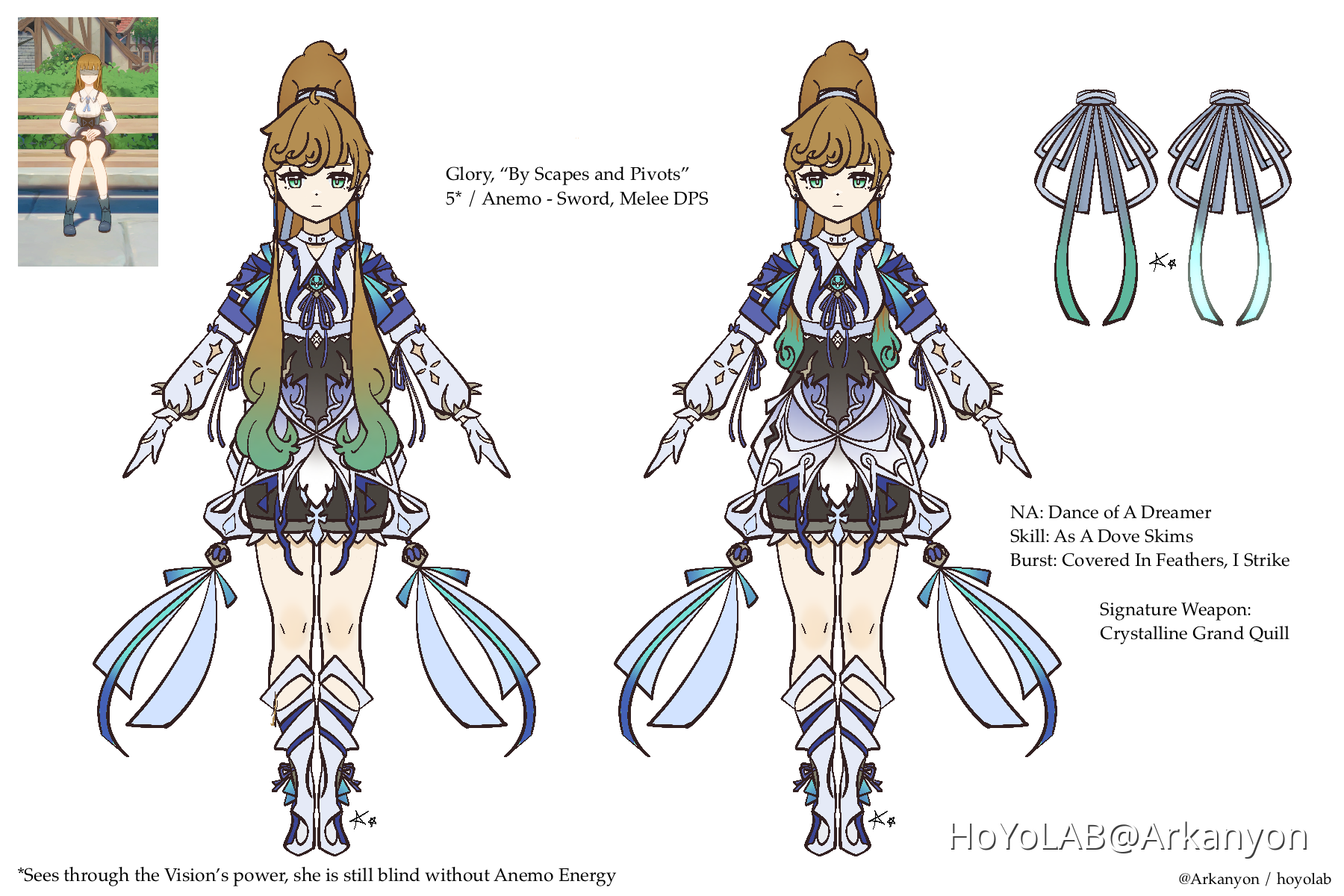 Glory Playable Character Design Genshin Impact | HoYoLAB