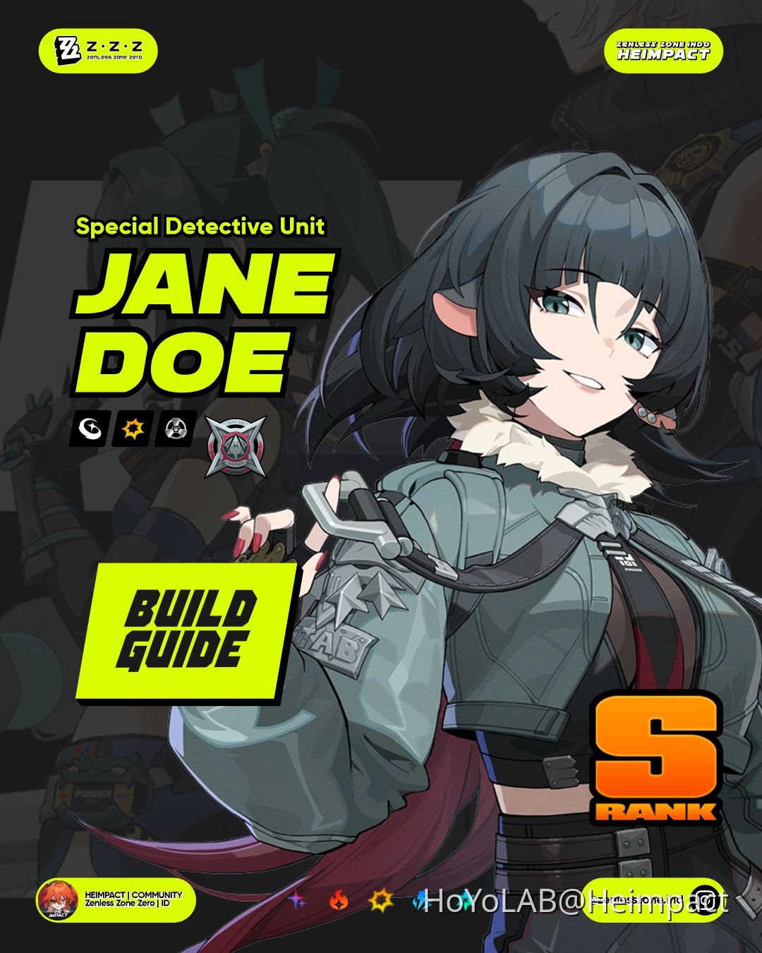 JANE DOE Build | Zenless Zone Zero Guide Zenless Zone Zero | HoYoLAB