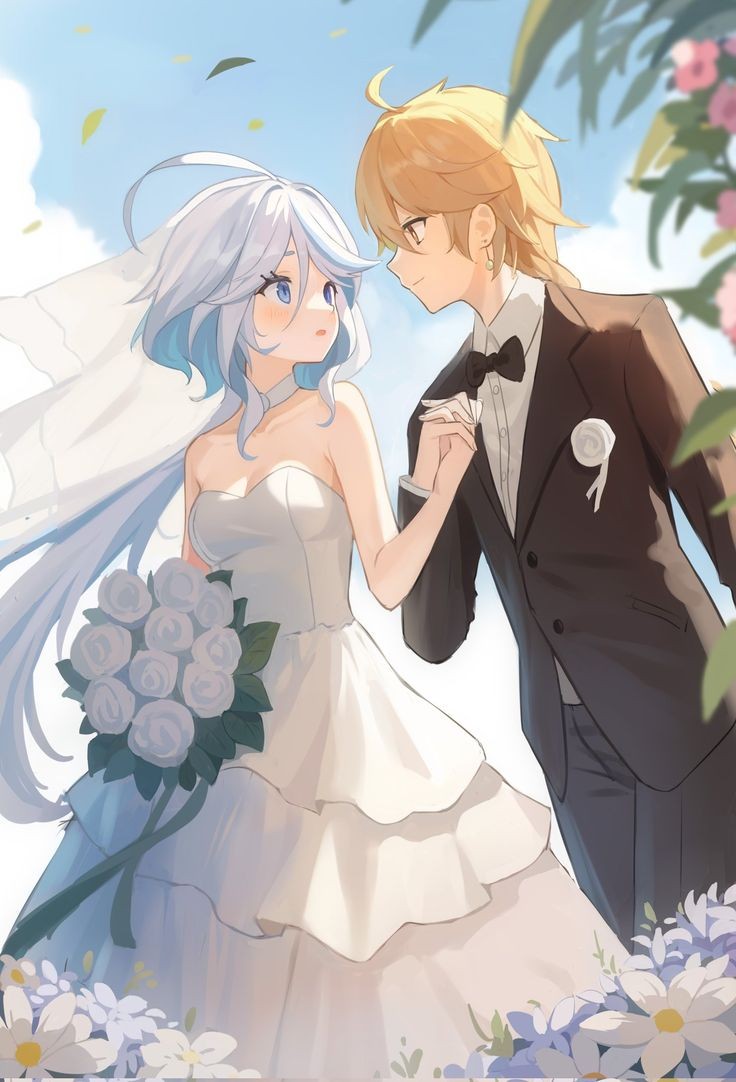 Furina x Aether Genshin Impact | HoYoLAB