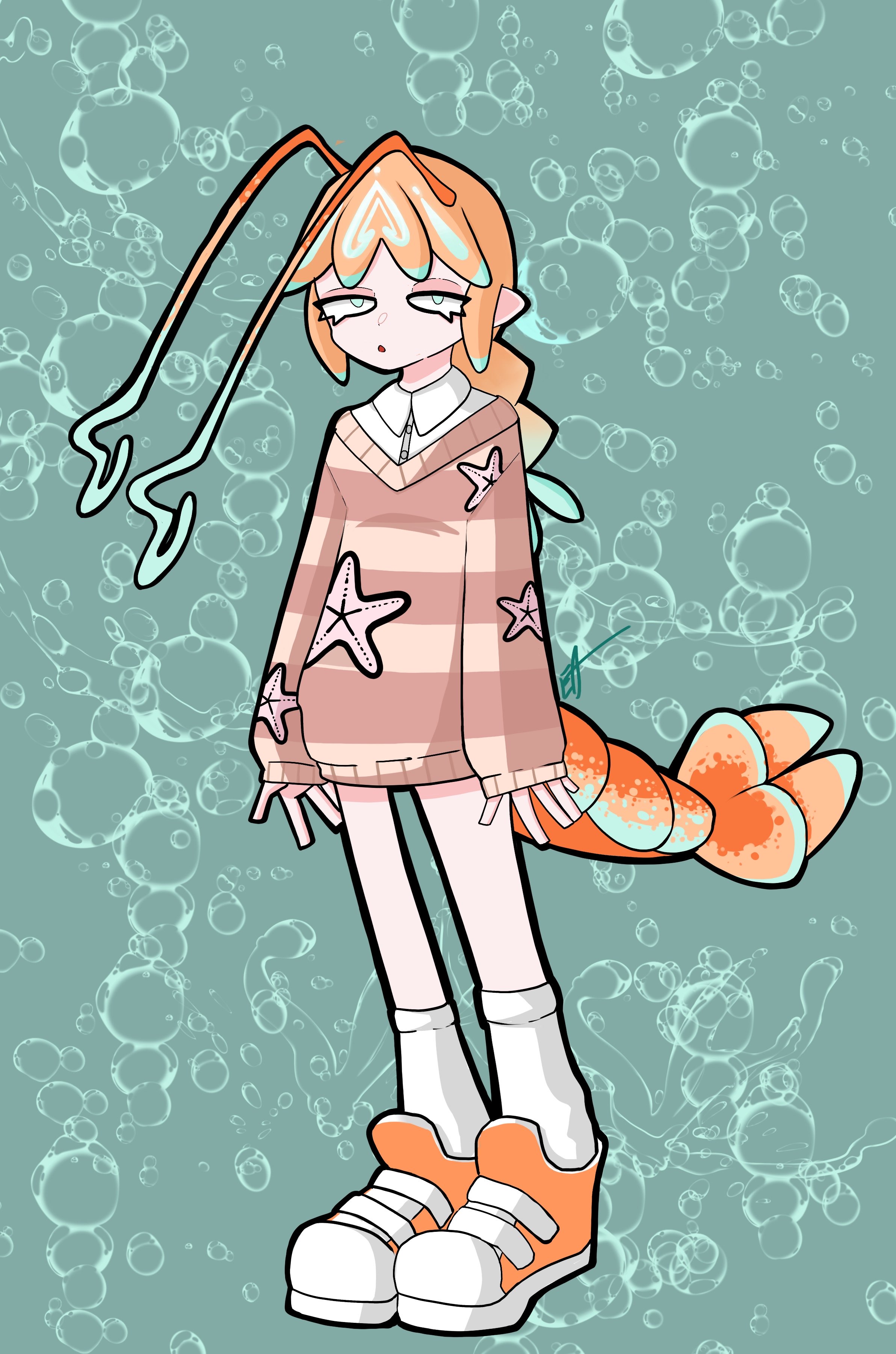 I’ve made a Shrimp OC (read desc for info) | HoYoLAB