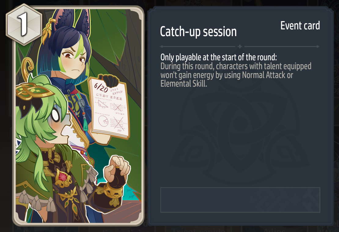 Collei tighnari TCG Genshin Impact | HoYoLAB