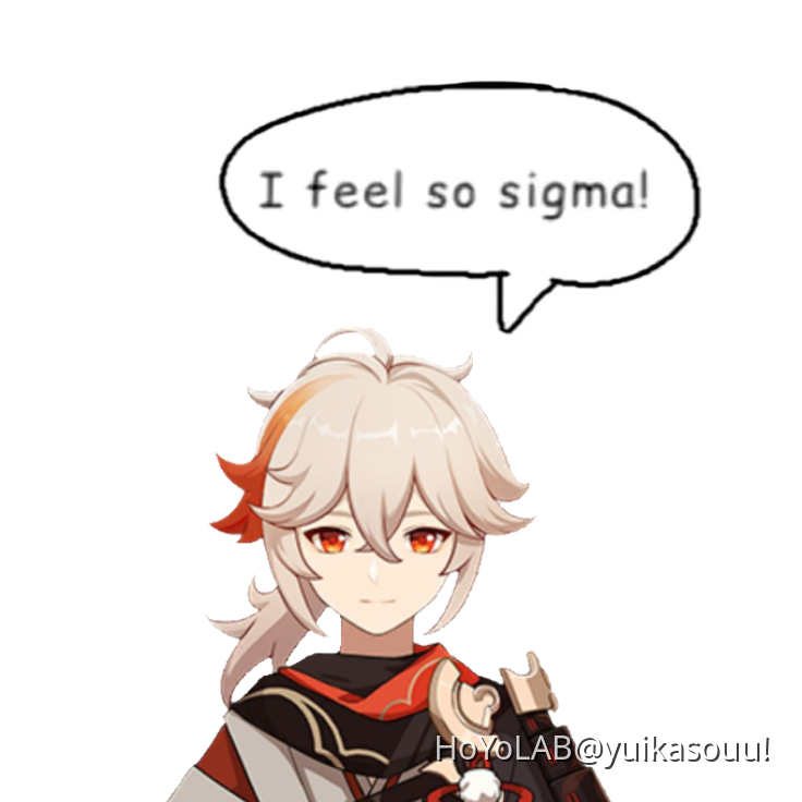 kazuha feels so sigma Genshin Impact | HoYoLAB