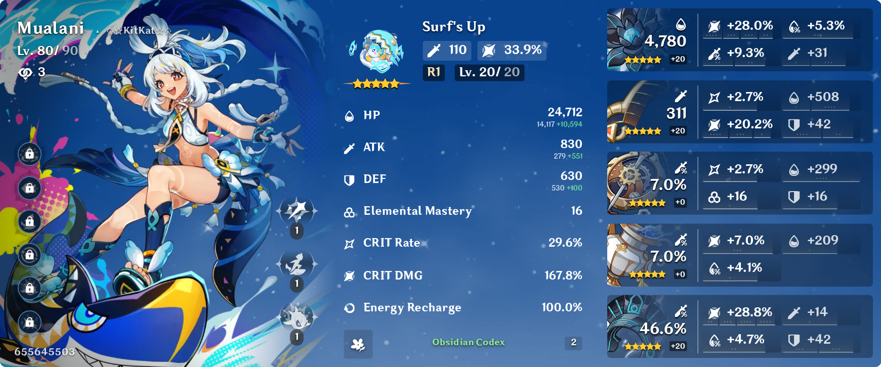 Mualani build update!! Genshin Impact | HoYoLAB