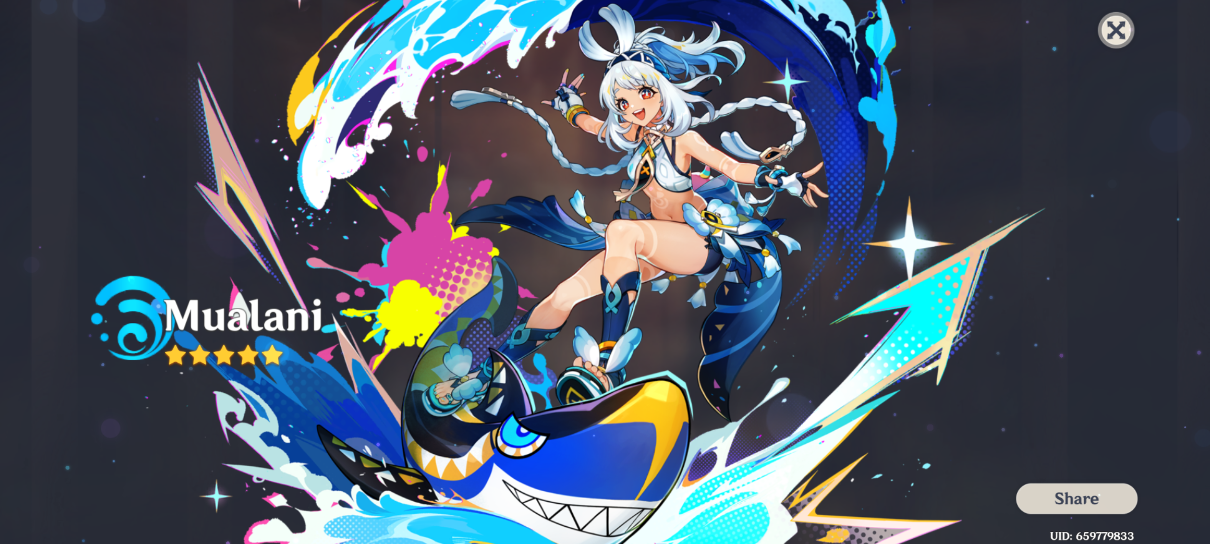 Got Mualani in a one pull after having a dream of her 😇 Genshin Impact ...