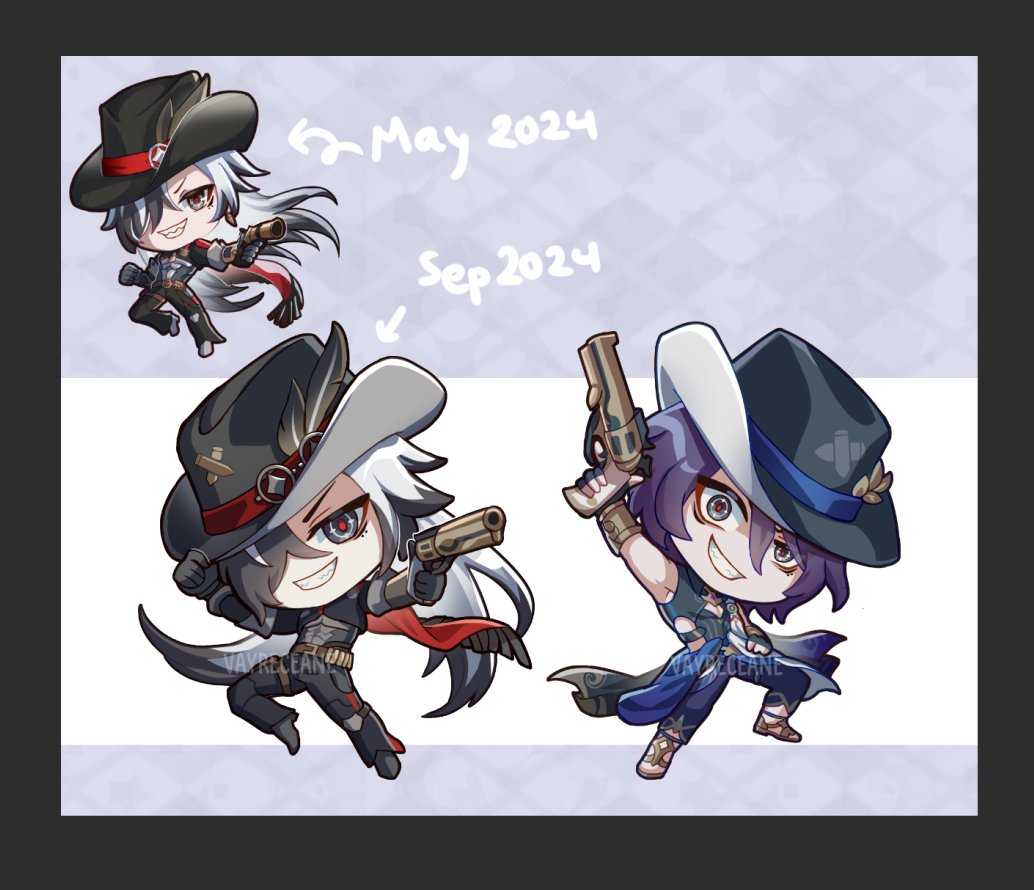 Remade my old Boothill chibi Honkai: Star Rail | HoYoLAB