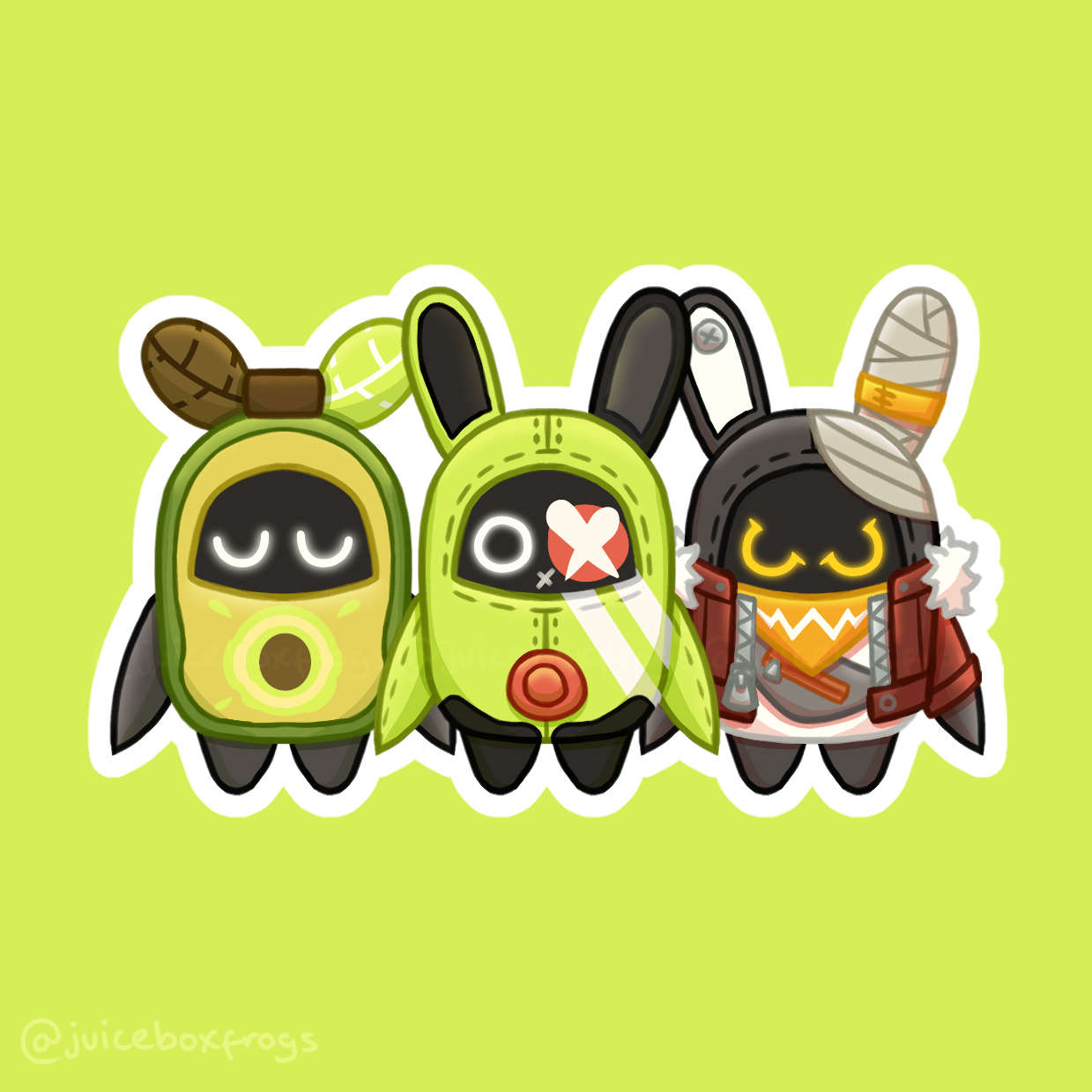 Avocaboo, Amillion, and Baddieboo! Zenless Zone Zero | HoYoLAB